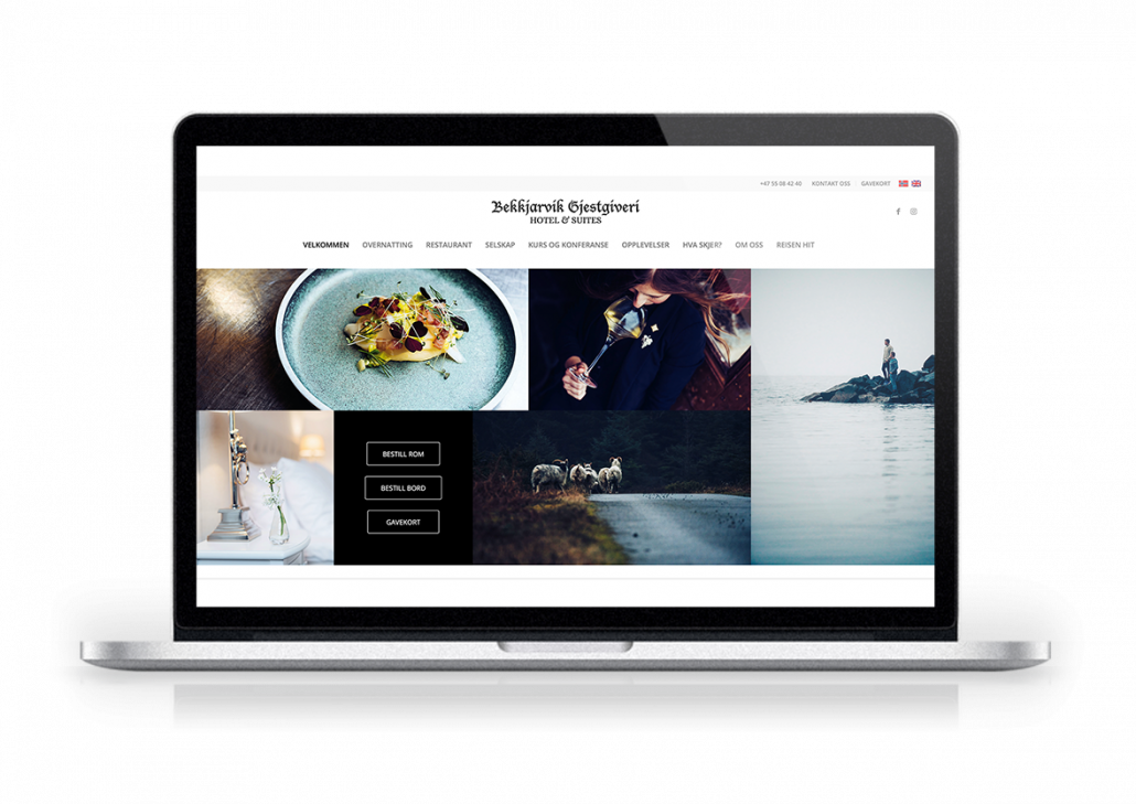 Nye og moderne nettsider Bergen
