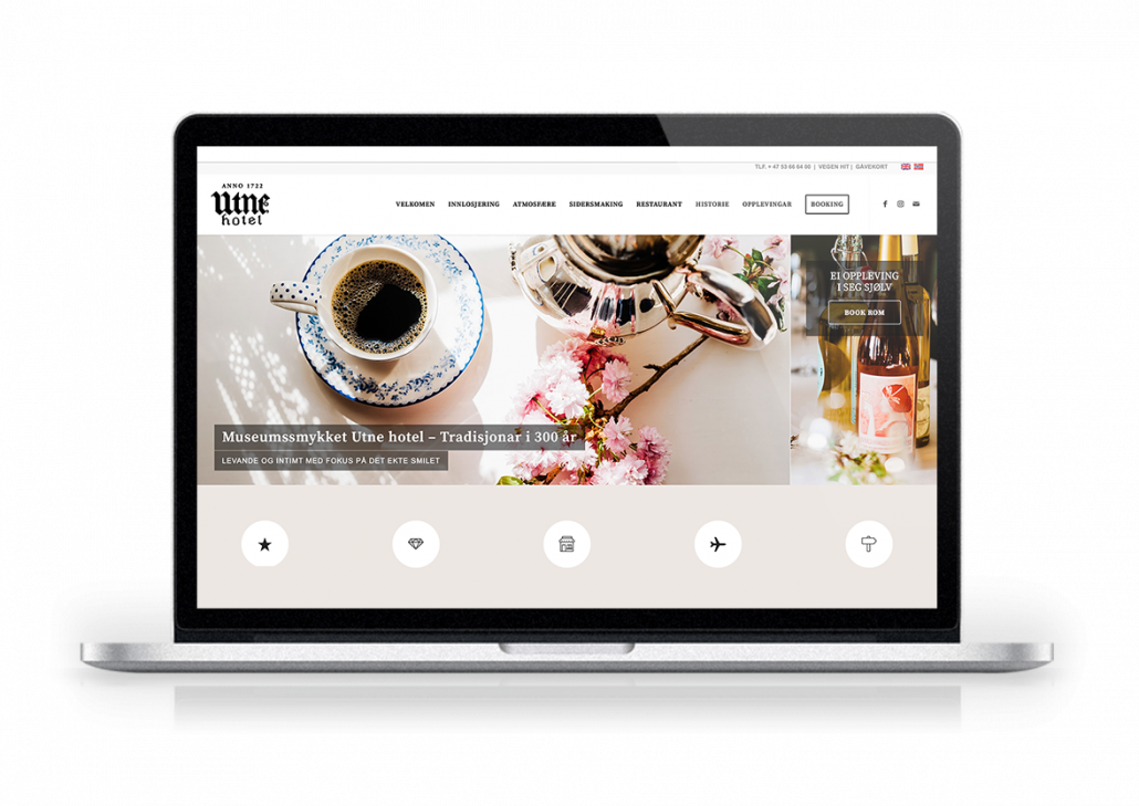 Nye og moderne nettsider Bergen